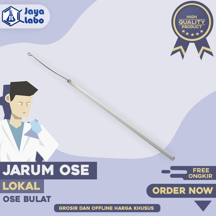 Promo JARUM OSE /OSE BULAT GAGANG KACA /JARUM INOKULASI/ INOCULATION ...