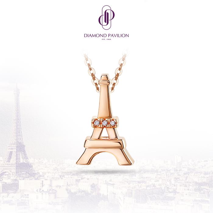 Promo Diamond Pavilion Kalung Emas Batu Berlian Necklace Beaute De ...