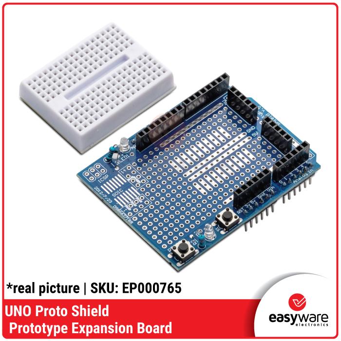 Jual ARDUINO UNO R3 PROTOSHIELD COMPATIBLE FOR UNO R3 - Kota Bandung ...