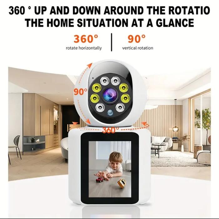 Jual IP Camera CCTV 8MP Two-way Video Call Kamera Smart Camera Wifi ...