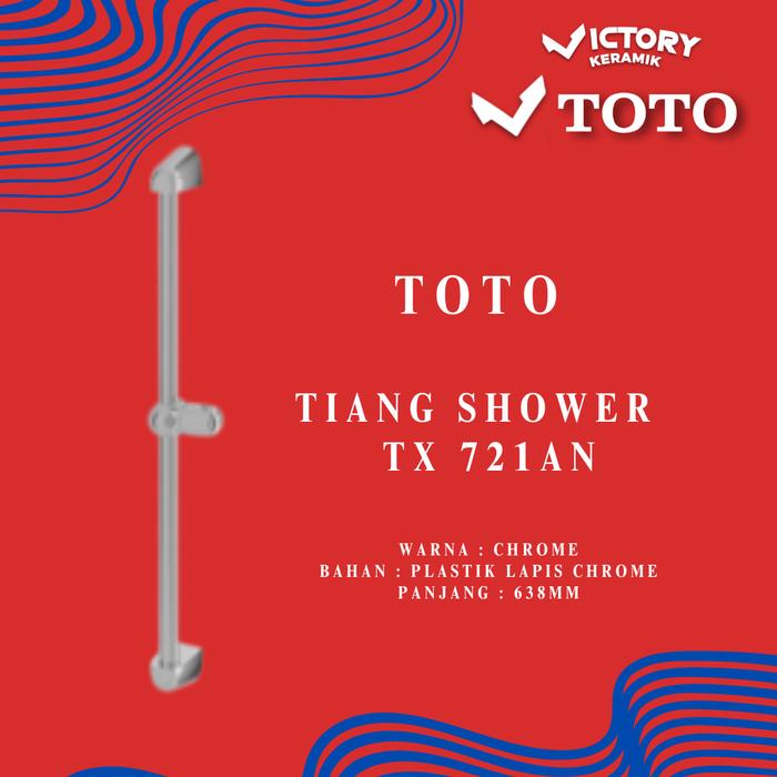 Jual TIANG SHOWER TOTO/ SLIDING RAIL TX 721AN/ TIANG SHOWER - Kab. Bandung - Victory TOTO ...