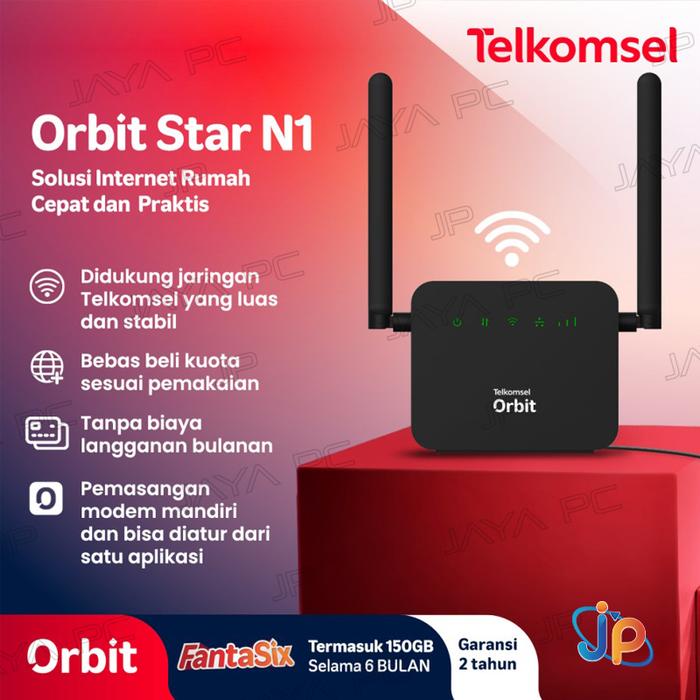 Promo Telkomsel Orbit Star N1 Modem WiFi Home Router 4G Cicil 0% 3x ...