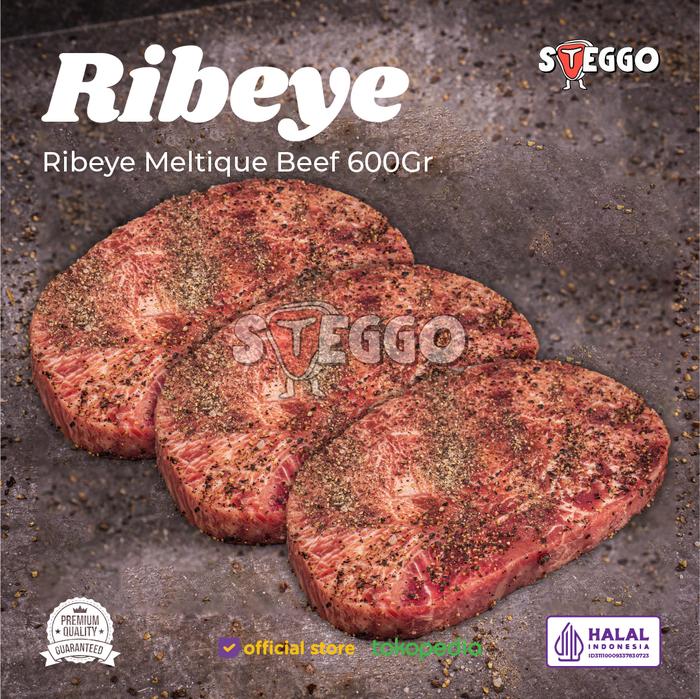 Jual 600 Gram Ribeye Beef Wagyu (100% HALAL DAN NIKMAT) by STEGGO ...