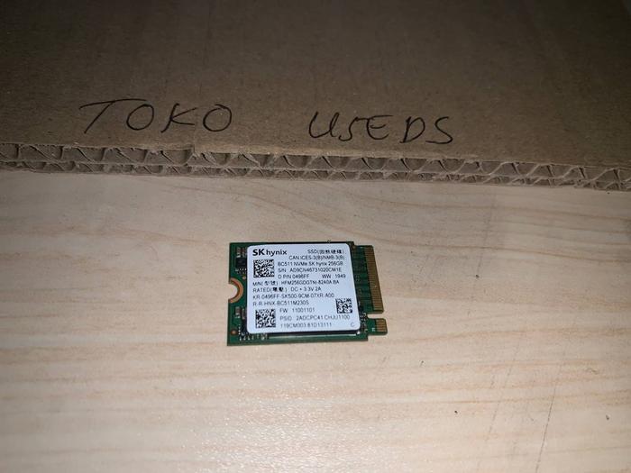 Jual SSD nvme m.2 Skhynix bc511 256Gb ukuran pendek 2230 tag sk hynix ...