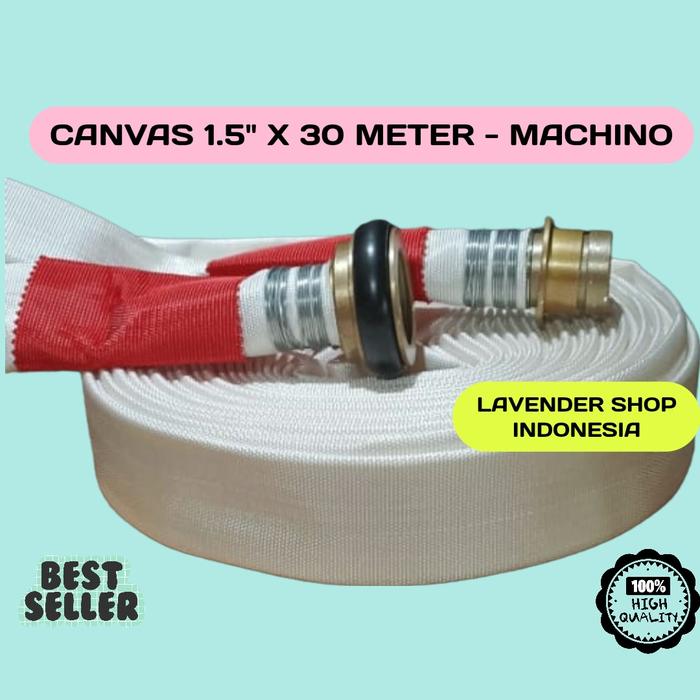 Jual Fire Hose Canvas 1.5" x 30m / selang pemadam 1,5" x 30m - Jakarta Utara - Lavender Shop ...