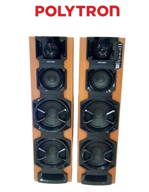 Jual Polytron Speaker Aktif Super Bass Bluetooth LED Display USB PAS ...