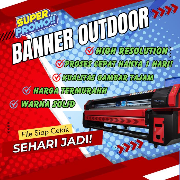 Jual Cetak Banner Digital Print Outdoor / Print Spanduk Custom Murah ...