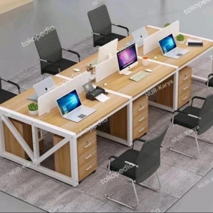 Jual meja staf, meja kerja,meja kantor, meja rapat, meja modern - Kota ...