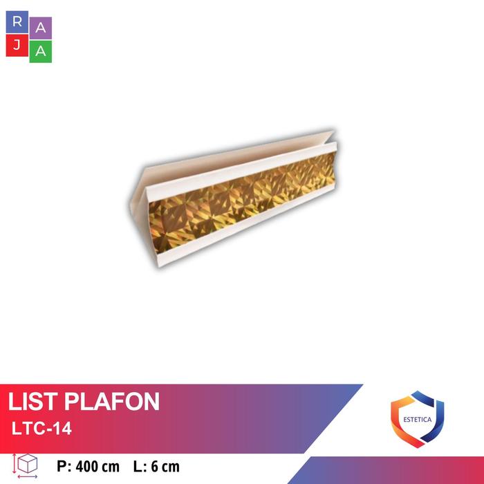 Jual Lis Dinding PVC /List Plafon PVC Lis Sudut Plafon Untuk Pinggiran ...