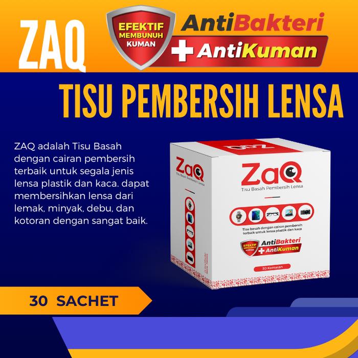Jual Tisu Basah Pembersih Lensa Praktis dan Simpel Anti Bacterial ...