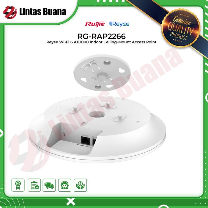 Jual Ruijie Rg-rap 2266 Reyee Wi-fi 6 Ax3000 Indoor Ceiling | Rg ...