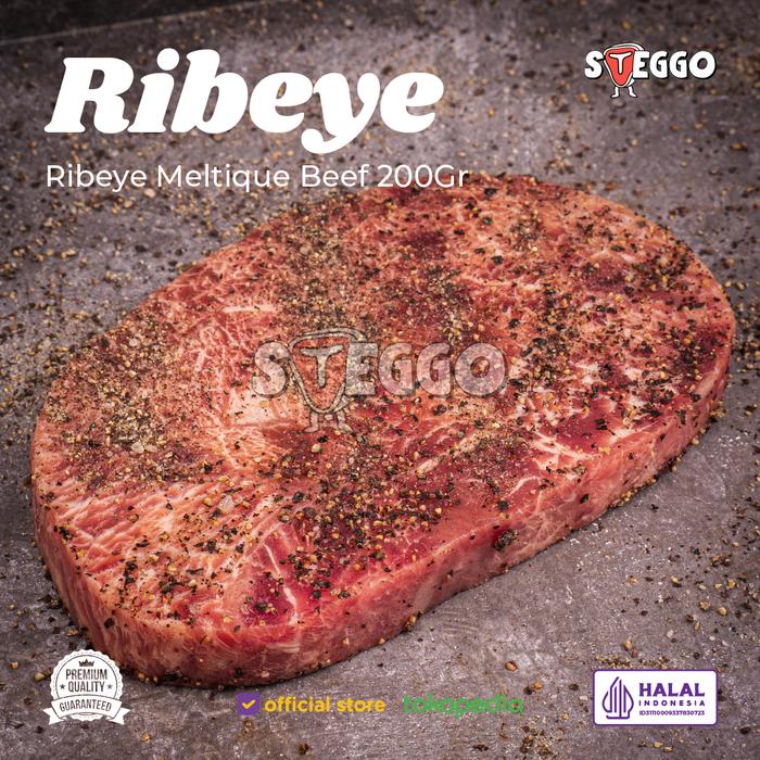 Jual Ribeye Beef Steak Premium 200Gr STEGGO (100% Halal Dan Nikmat ...