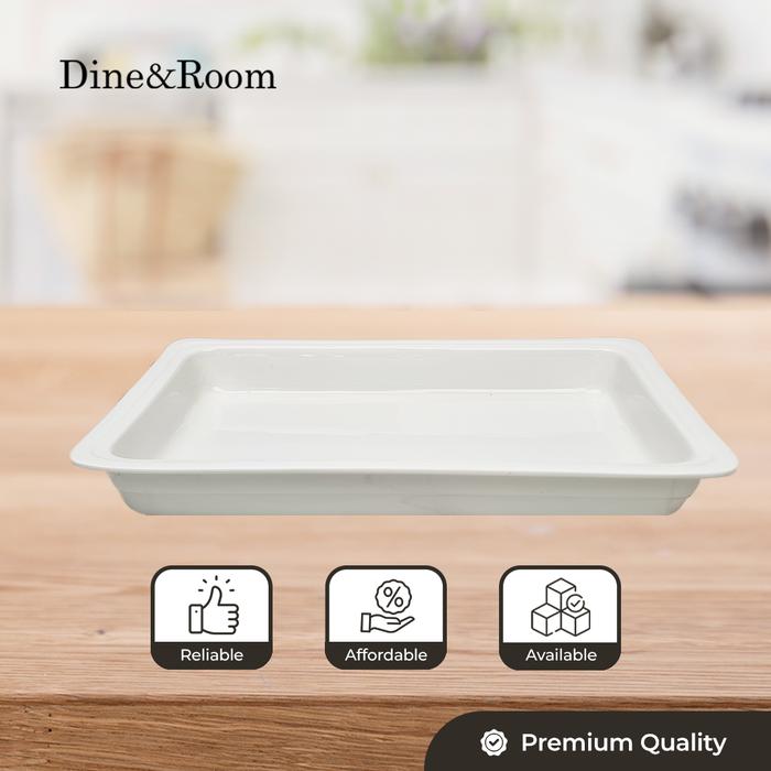 Jual Porcelain Insert Pan / Porcelain insert Pan Rectangular - Jakarta ...