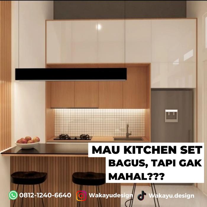Jual Kitchen Set PVC Board Anti Rayap - Jakarta Timur - Wakayu Store ...