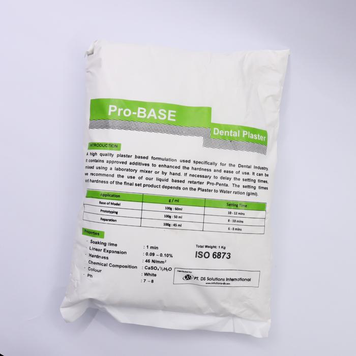 Jual Dental plaster moldano gips stone putih biru dan kuning 1kg - GIPS ...