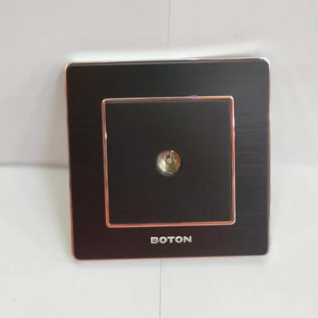 Jual BOTON BLACK SOCKET / STOP KONTAK TV / COLOKAN ANTENA MEWAH SNI ...