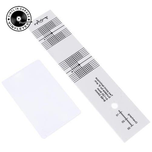 Jual Turntable Cartridge Stylus Alignment Tools (Protractor/Azimuth ...