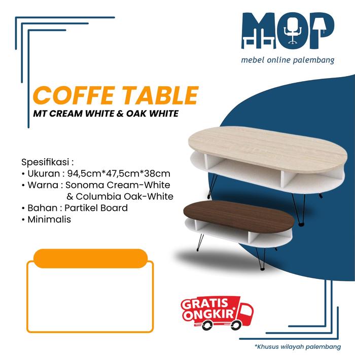 Jual Meja tamu minimalis coffe table meja tamu oval meja ct 278 - Kota Palembang - Mebel Online ...