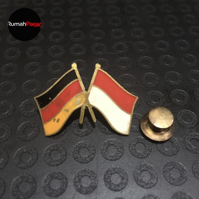 Jual Pin Bendera Indonesia Jerman Germany Flag NO Kemeja Jas Sandal Sepatu - Kab. Sidoarjo ...