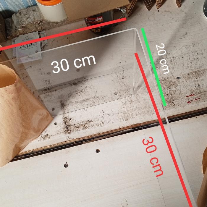Jual akrilik siku ukuran 30 x20 cm tebal 3 mm - Kota Bekasi - abidtech ...