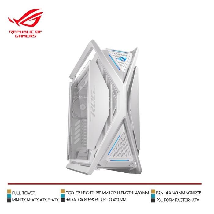 Promo ASUS ROG Hyperion GR701 - Full Tower Gaming Case - Putih Cicil 0% ...