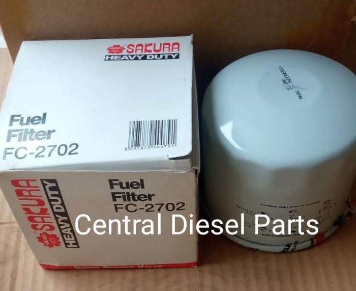 Jual Fuel Filter Solar Forklift 8-94453738-1 2 FC-2702 FC2702 Sakura ...