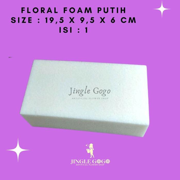 Jual Floral Foam - Styrofoam Gabus Bunga - Foam Bunga - Oasis Kering ...