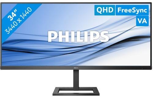 Jual Monitor LED Philips 345E2AE/70 UltraWide 34 inch WQHD 75Hz IPS ...