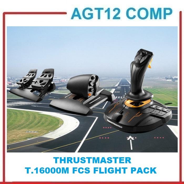 Jual Thrustmaster T.16000M FCS Flight Pack Joystick Flight SImulator ...