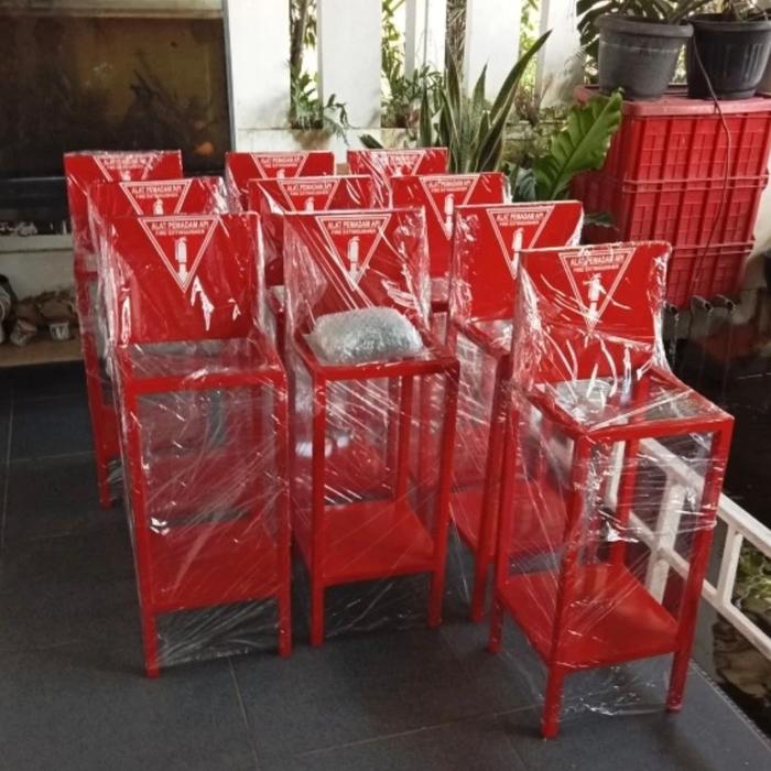 Jual Tempat Dudukan Alat Pemadam Api APPAR Besi + Sticker dan Karet ...