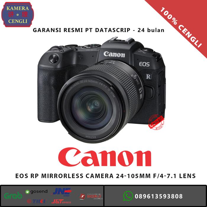Promo Canon EOS RP Kit 24-105mm IS STM - Garansi PT Datascrip 2 Tahun ...