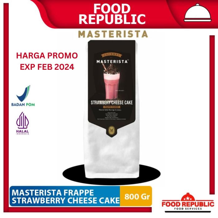 Jual Masterista Frappe Chocolate Strawberry Charcoal Cookies Banana ...