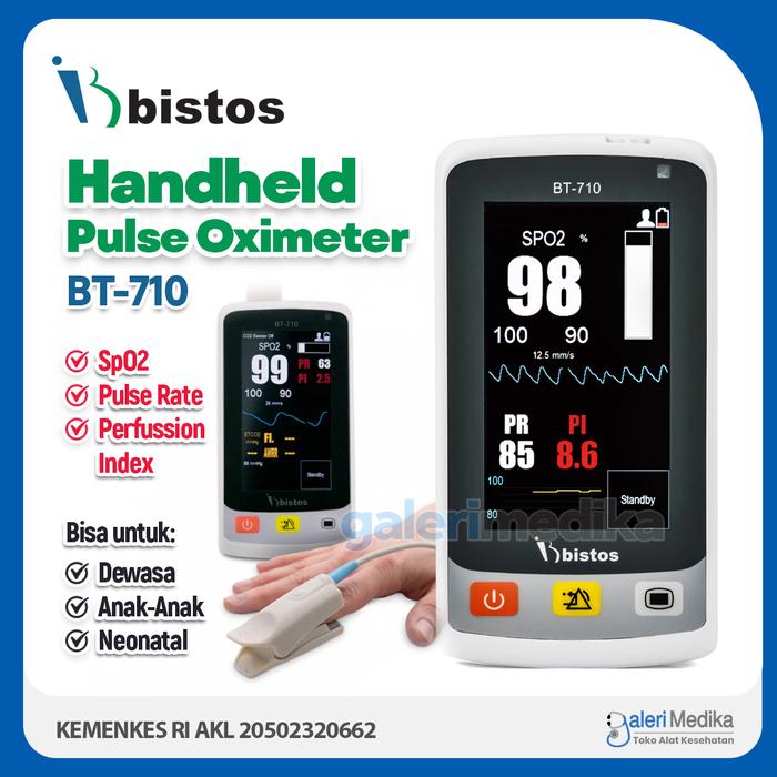 Jual Bistos BT-710 Handheld Pulse Oximeter/ Pembaca Saturasi Oksigen - Kab. Tangerang - Galeri ...