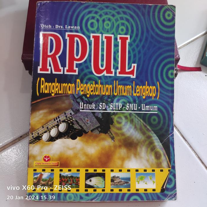 Jual BUKU RPUL RANGKUMAN PENGETAHUAN UMUM LENGKAP UNTUK SD - Kota ...