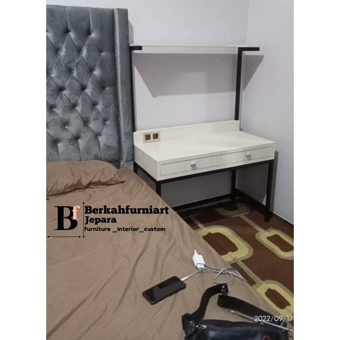 Jual meja belajar anak_meja belajar besi_meja besi kombinasi multiplek ...