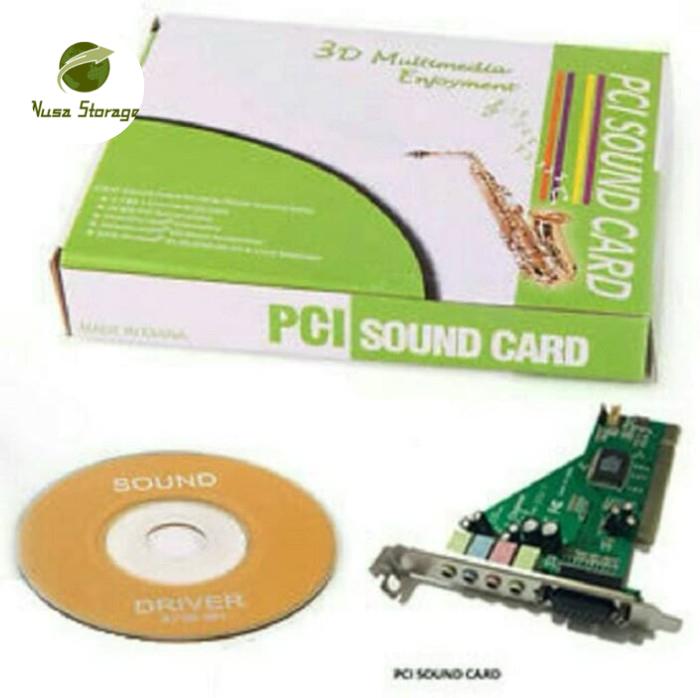 Jual Sound Card Pci Internal Desktop Pc Komputer Di Seller Velvet Store ...