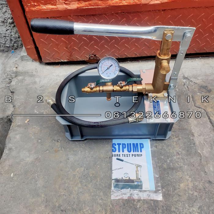 Jual Pressure Test Pump 100K Alat Pengukur Tekanan Air Pipa 100 Kg ...