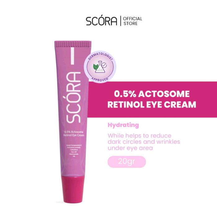 Jual Scora 0.5% Actosome Retinol Eye Cream Original Di Seller Yama ...