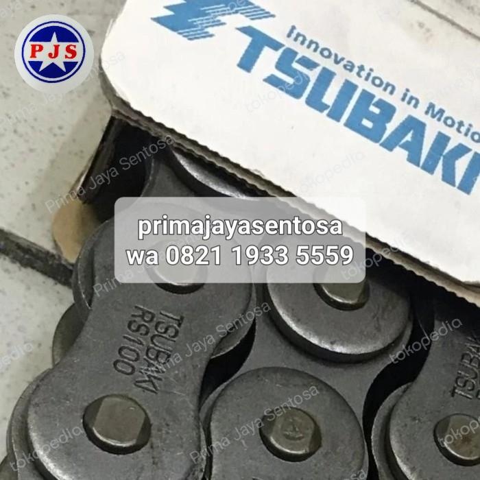 Jual ROLLER CHAIN TSUBAKI RS 100 X 2 JALUR DOUBLE RANTAI GEAR DUPLEX ...