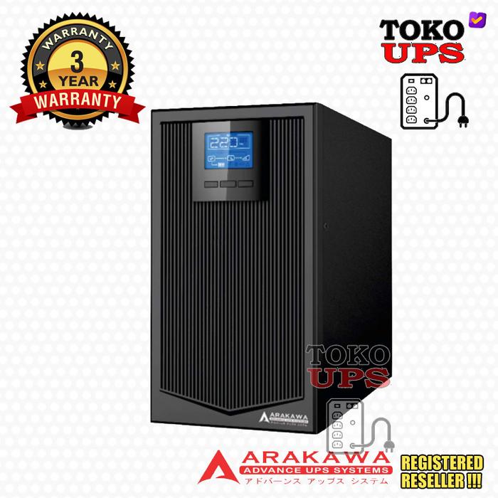 Promo UPS Online ARAKAWA 6KT 6000VA 5400W PFC SK30B 6KVA Cicil 0% 3x - Jakarta Pusat - TokoUPS ...
