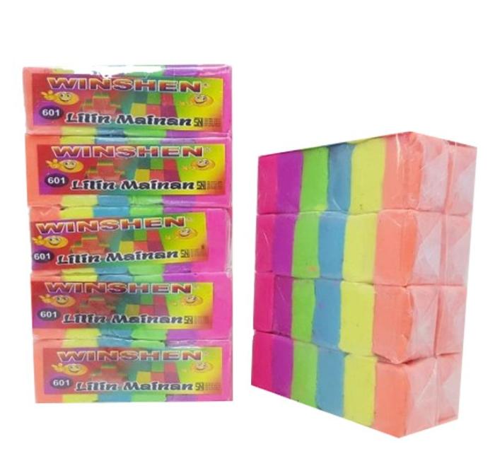Jual LILIN MAINAN KECIL WARNA WARNI (12 PAK) / PLASTISIN - Jakarta ...