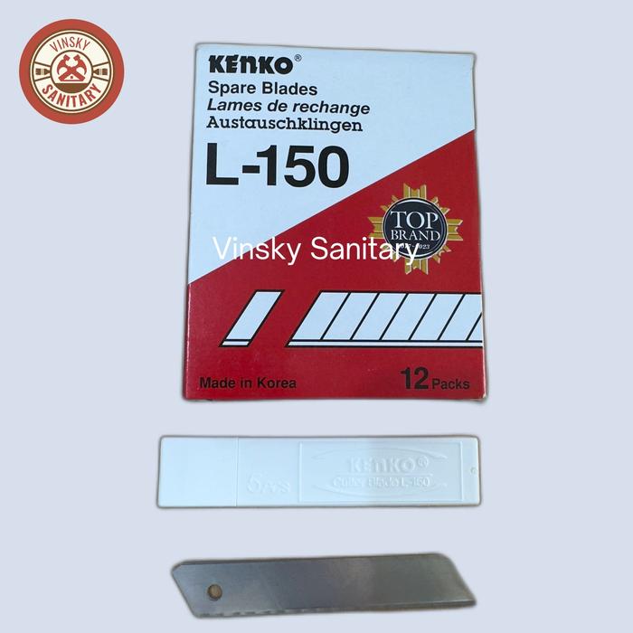 Jual L-500 KENKO Isi Cutter / Refill Mata Pisau Cuter - Jakarta Barat ...