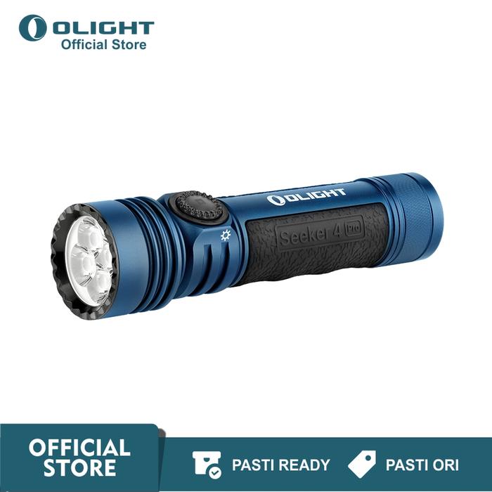 Promo Senter Olight Seeker 4 Pro Rechargeable Flashlight LED 4600 ...