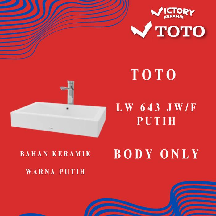 Jual WASTAFEL TOTO LW 643 JW/F PUTIH BODY ONLY - Kab. Bandung - Victory ...