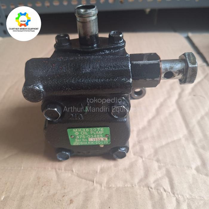 Jual OIL PUMP ASSY MITSUBISHI FUSO FN62F TAYO 6M66 MK363076 / MC082190 ...