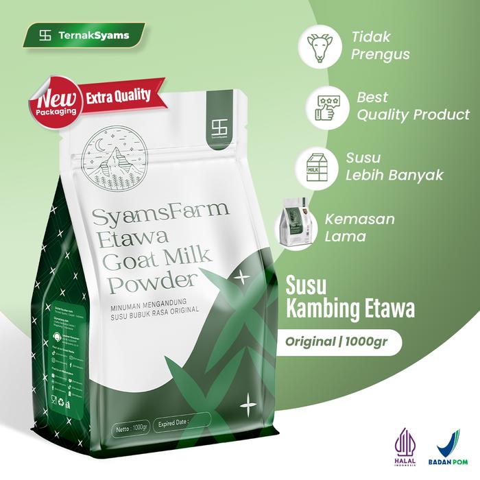 Jual Syamsfarm Susu Kambing Etawa Rasa Original BPOM Premium Ettawa ...
