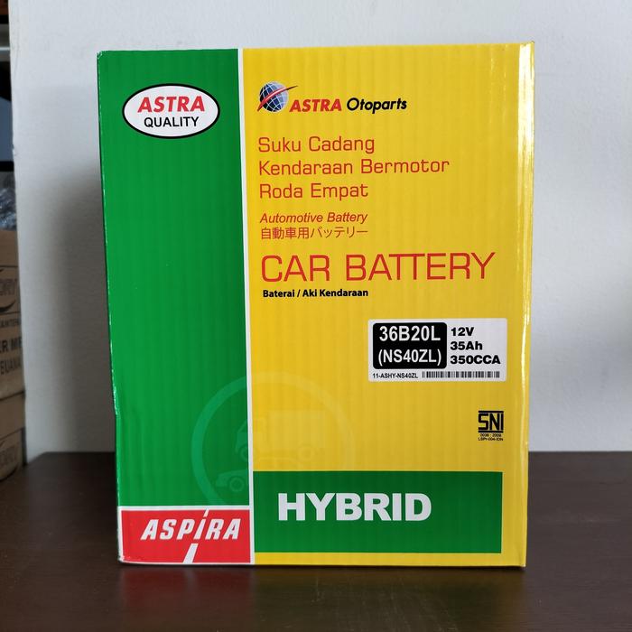 Jual Aki Mobil Ertiga, Grand Livina, Sirion, Xpander NS40ZL / 36B20L Aspira - Jakarta Selatan ...