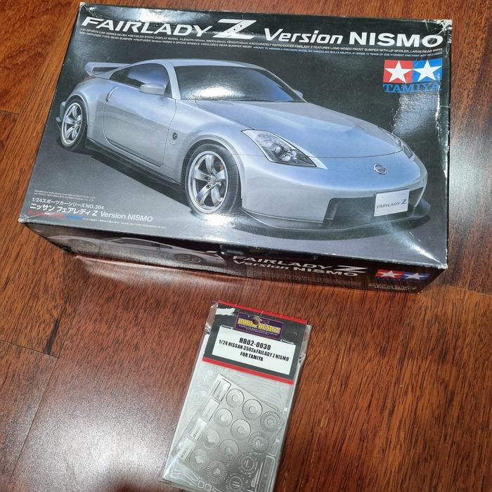 Jual tamiya 1/24 fairlady 350z nismo version + photo etch hobby design ...