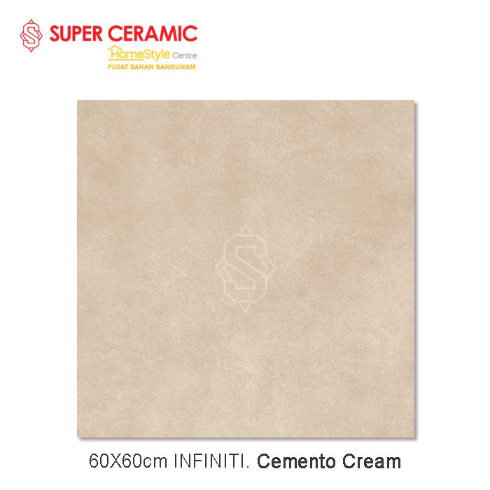 Jual INFINITI 60x60 Granit Matt - Cemento Crm / Cemento Grey / Cemento ...