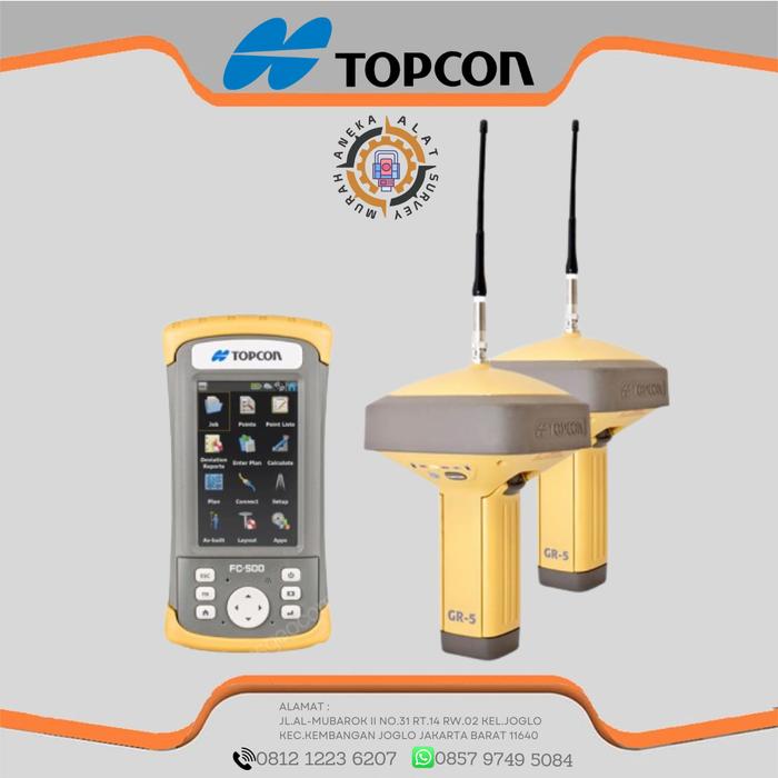Jual Gps Geodetic Topcon GR-5 Rtk Gnss Receiver / Topcon GR-5 Rtk ...